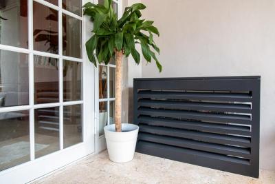 Aluminium Mini-Split AC Cover – Charcoal Grey – The Best Mini Split