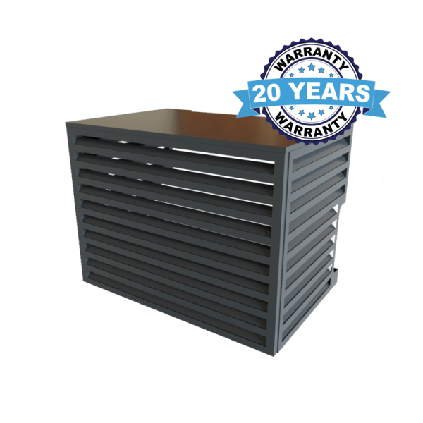 Aluminium Mini-Split AC Cover – Charcoal Grey – The Best Mini Split