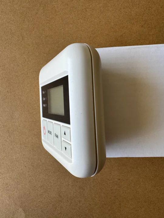 Lightweight Panel – Digital Wall Thermostat, White – The Best Mini Split