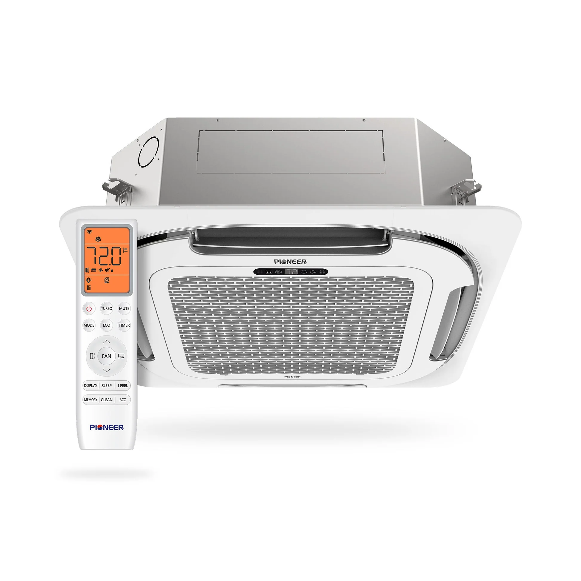 Pioneer® Multi Zone 12,000 BTU Quantum Ultra Ceiling Cassette Indoor ...